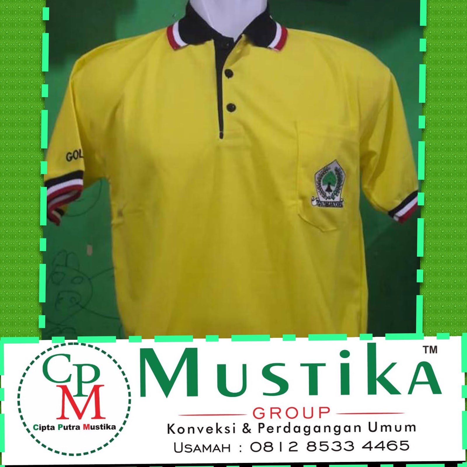 atribut partai golkar dan design