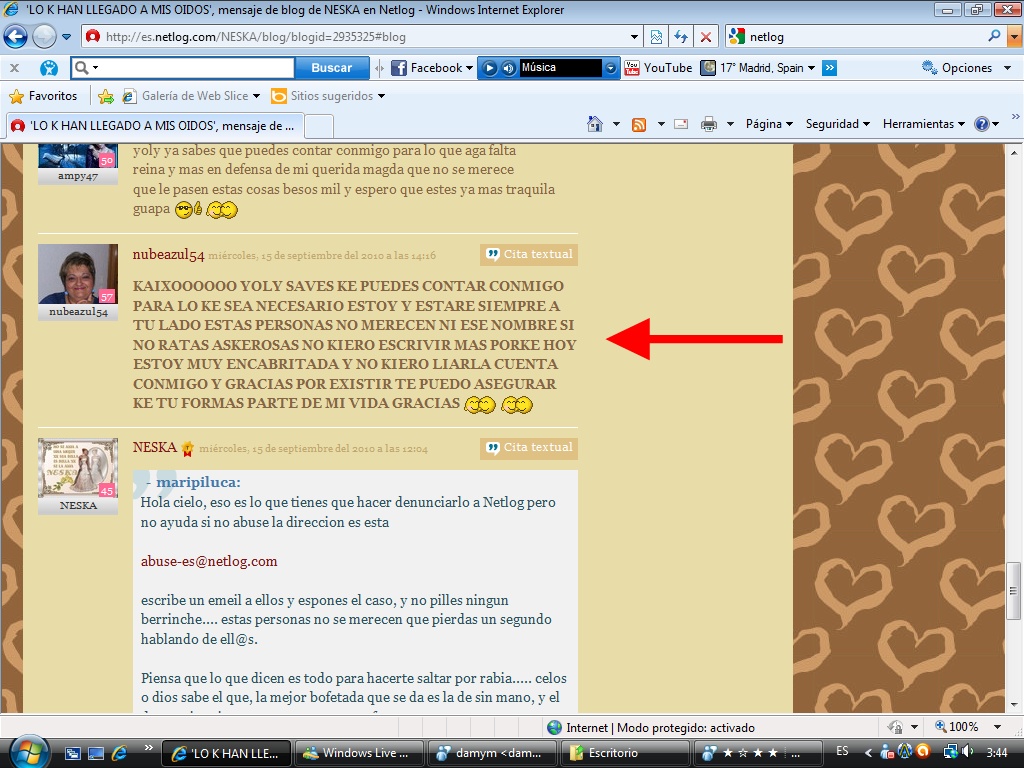LAS VIBORAS DE NETLOG: VIBORAS QUE HABITAN POR LOS PASILLOS DE NETLOG