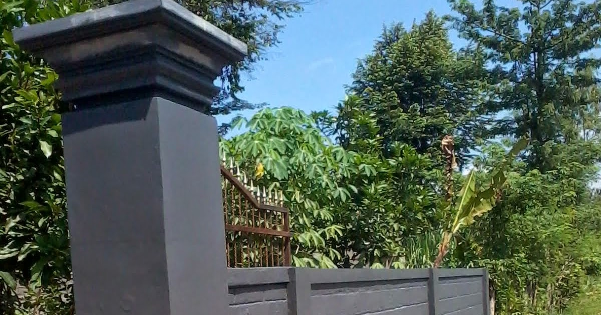 34+ Konsep Pagar Rumah Batako, Pagar Rumah