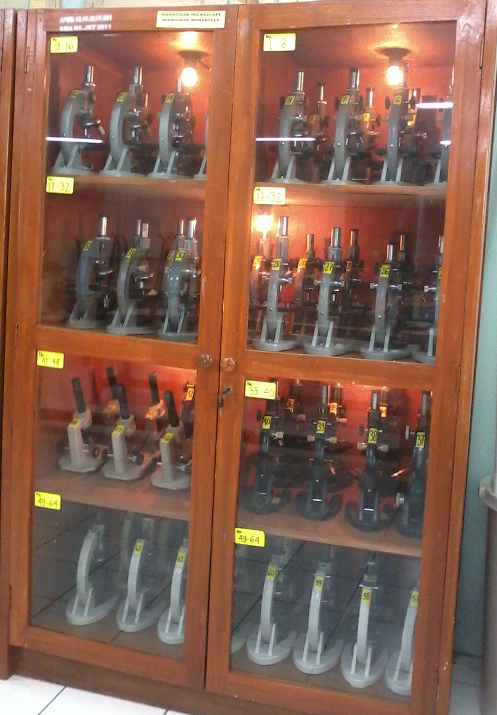 SERVICE MIKROSKOP: Penyimpanan Mikroskop