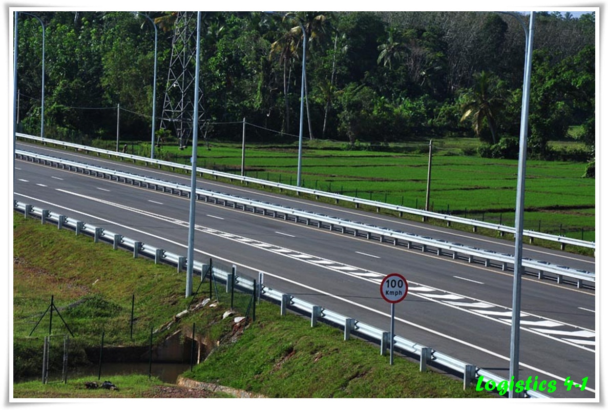Logistics4-1: NEW! Southern Highway Road of SRI LANKA
