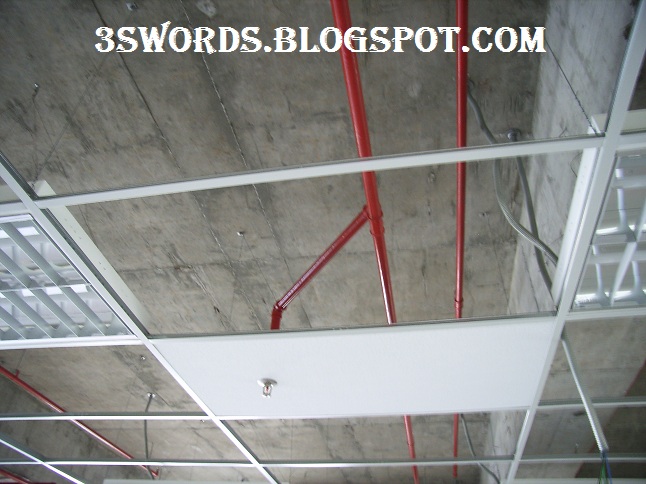 Suspended ceiling - Installation sequence