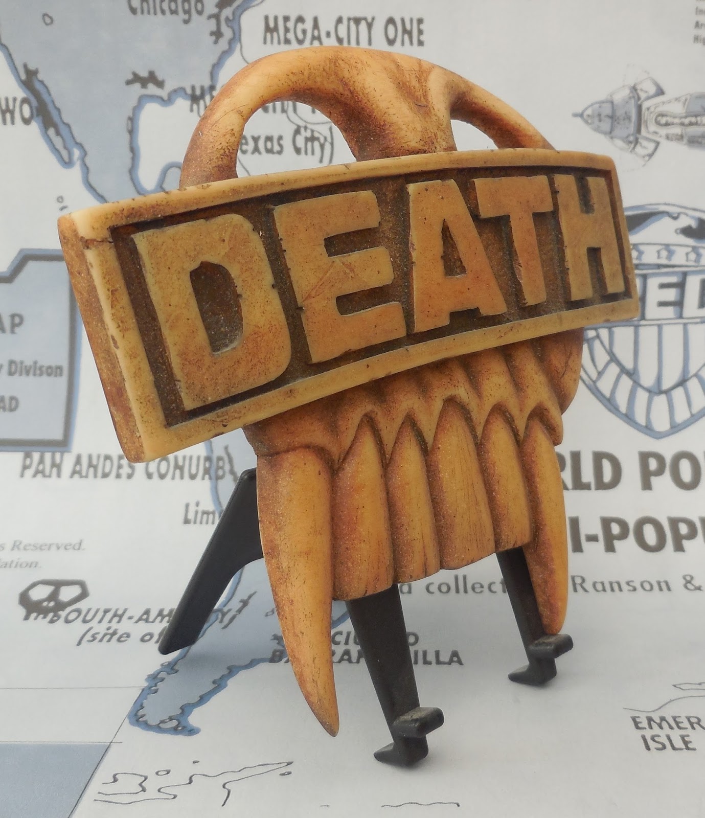 Cellar of Dredd: Judge Death badge by Planet Replicas