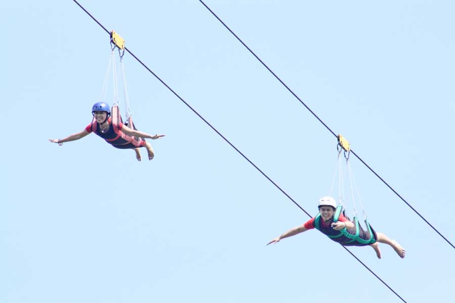My Philippine Travel and Tour: Bohol Tour 3: Loboc Zipline and Cable ...