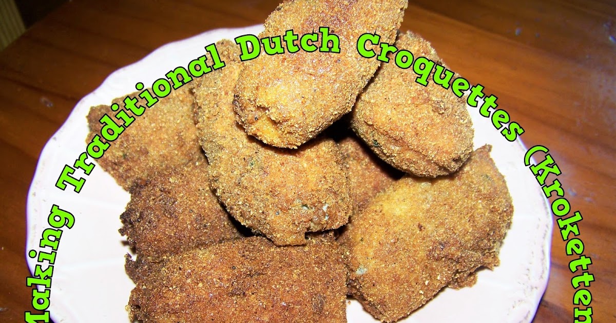A Pretty Talent Blog: Making Traditional Dutch Croquettes