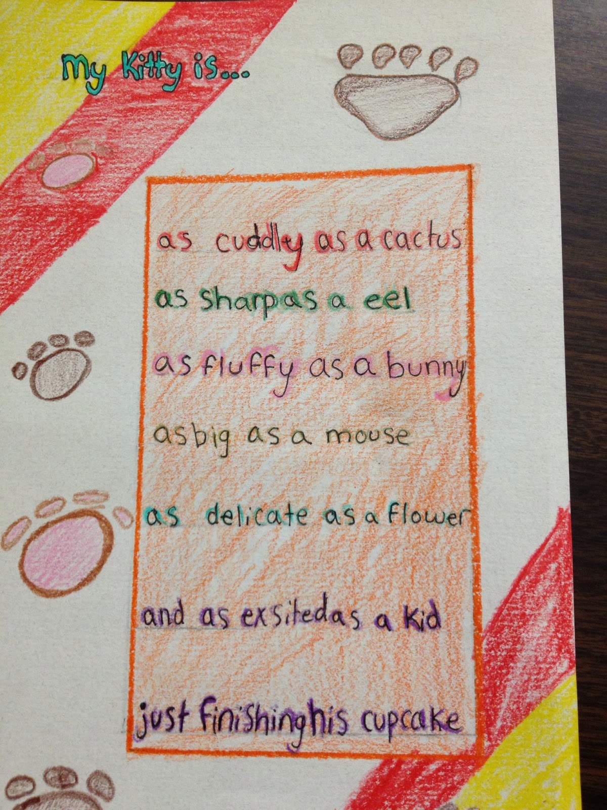 Live Simply with Sparkle: Furry Friend Poetry