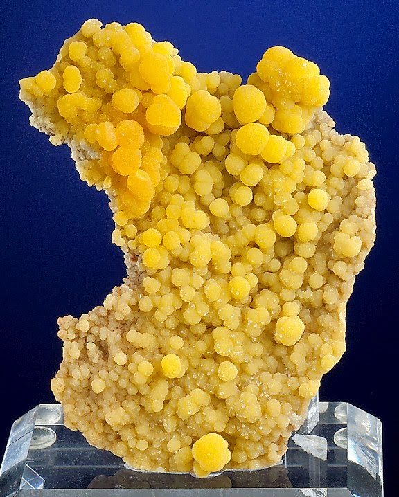 Botryoidal Mimetite on matrix