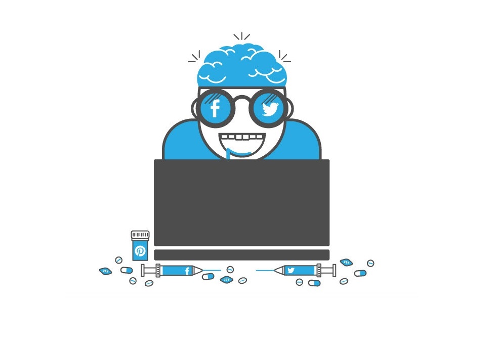 Social Media’s Effect On The Brain - #infographic