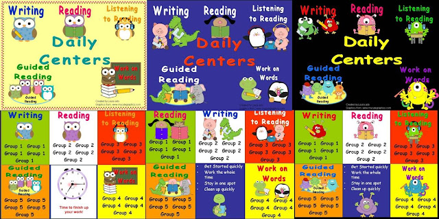 First Grade Spies: Reading Language Arts center rotations/management ...