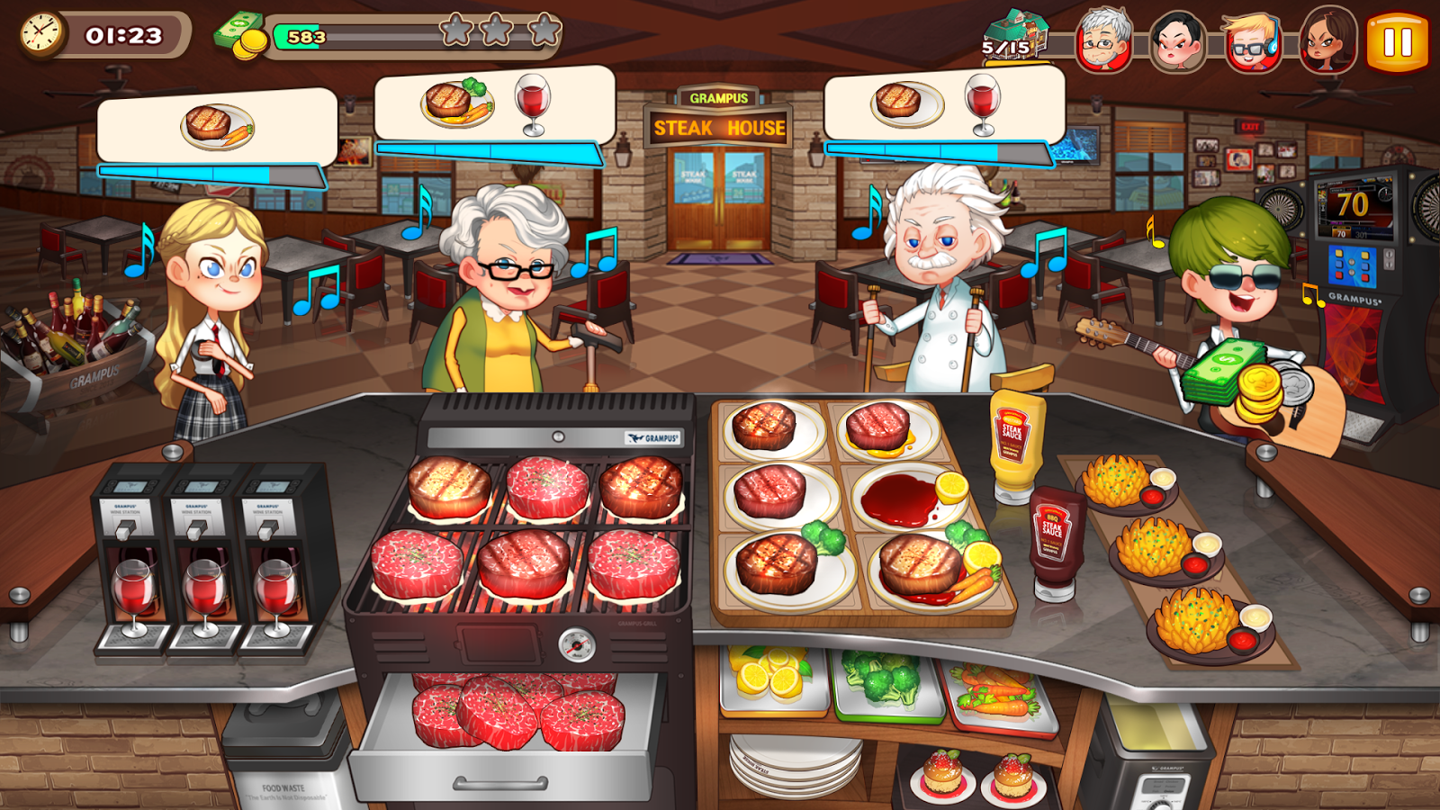 Apps Juegos: Cooking Adventure