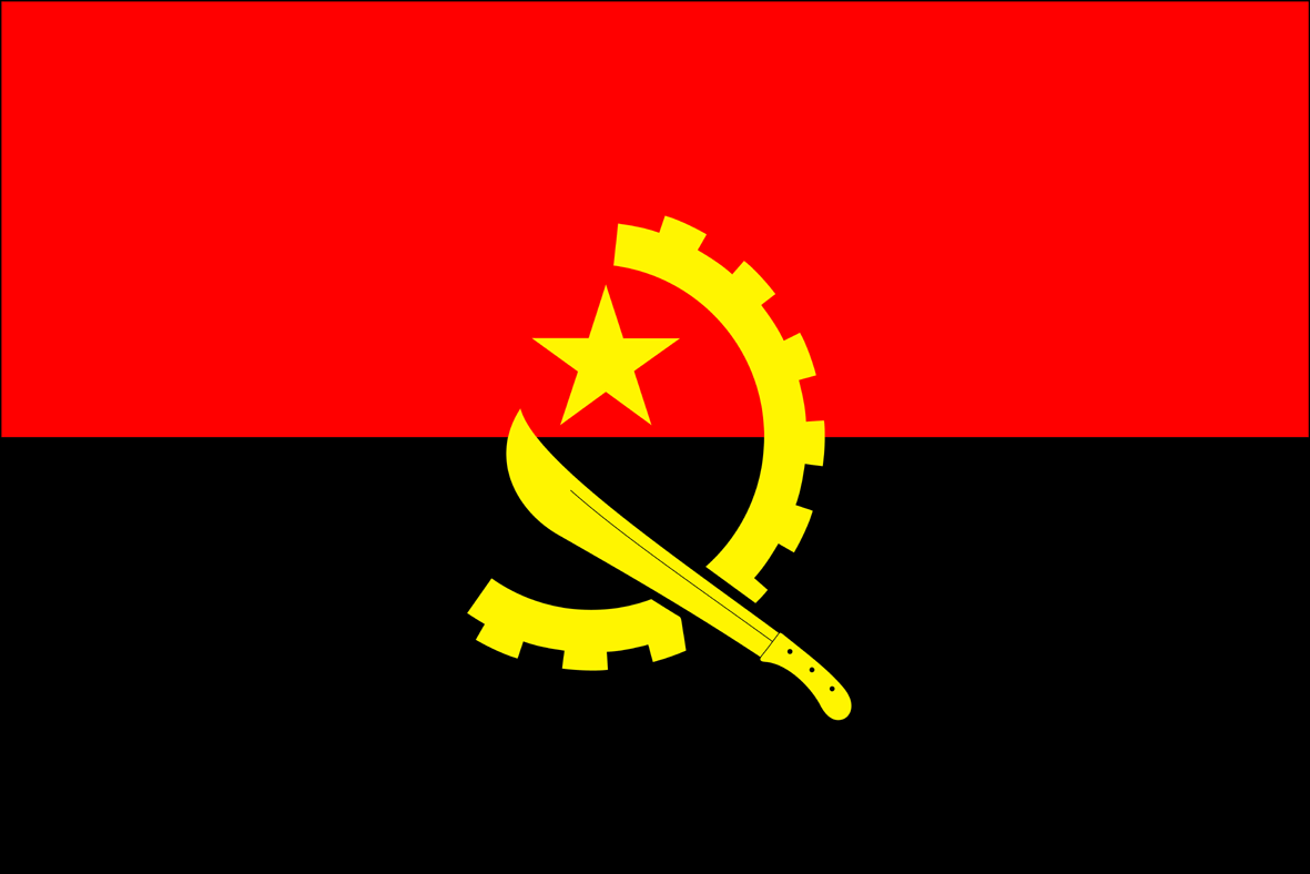 Angola Flag Pictures