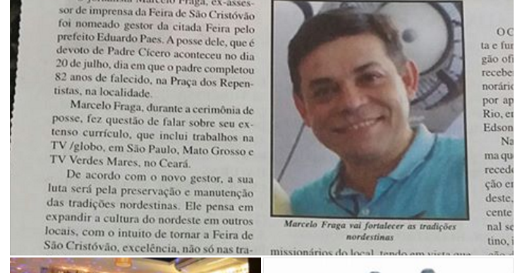 GENTE DE MÍDIA: PROFISSIONAL. Marcelo Fraga é o gestor de famosa feira