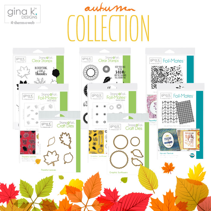 My Cluttered Corner: Brand NEW Therm O Web / Gina K Fall 2018 Release ...