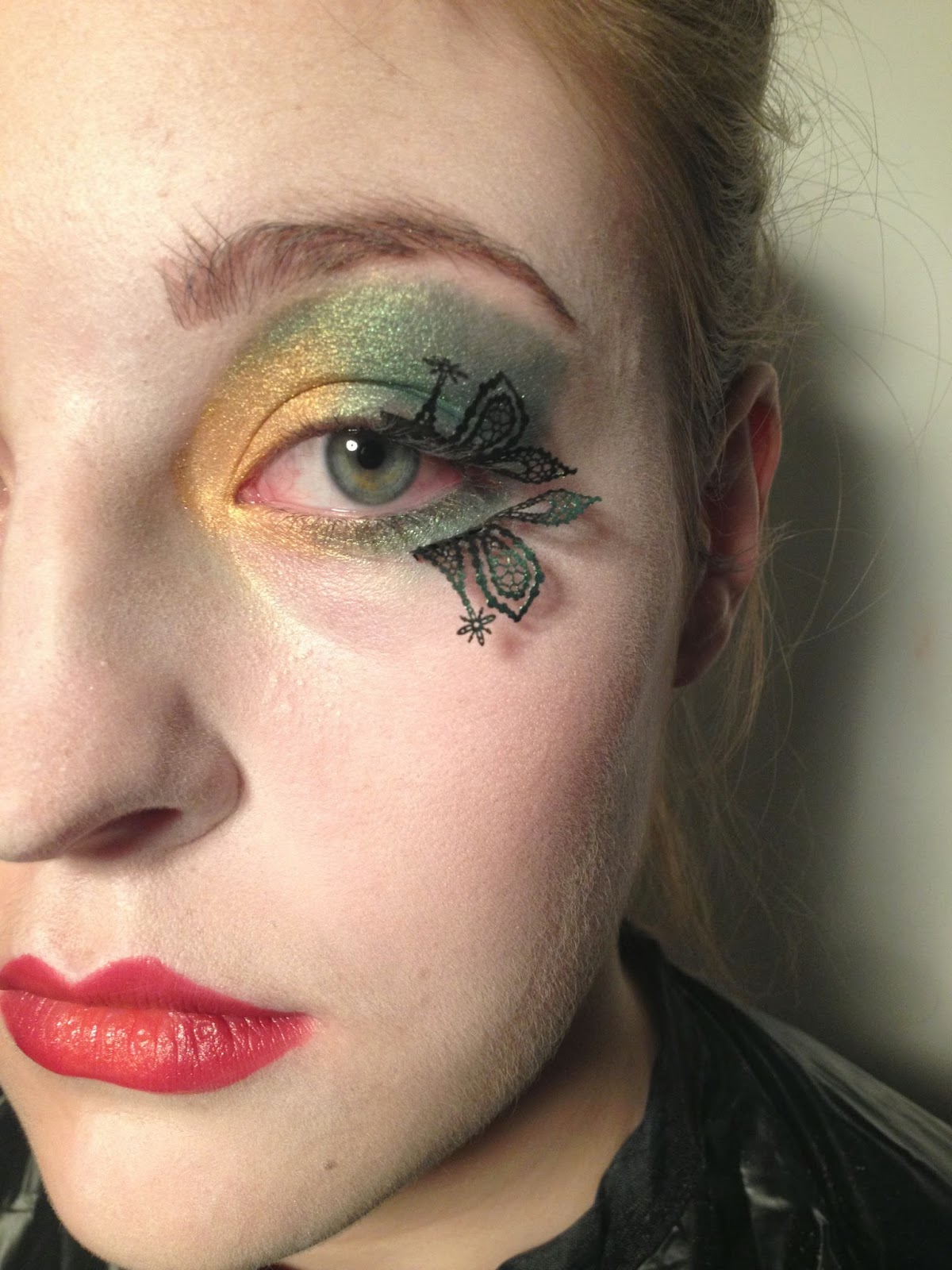 Southampton Solent Make-up: Developing My Face Chart Make-up With Paperself