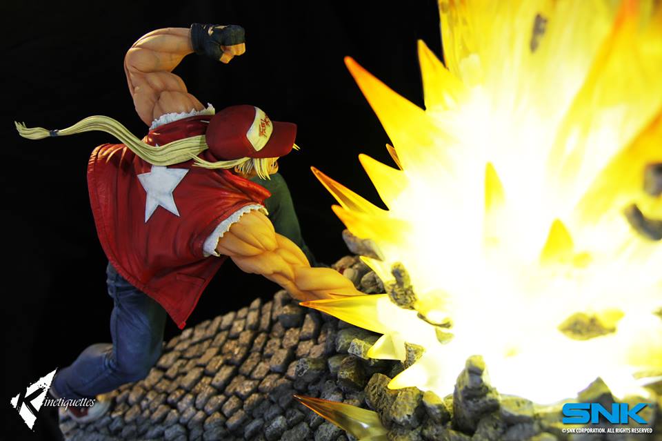 Figuras: Fotos oficiales y detalles de Terry Bogard Power Geyser 1/4 de ...