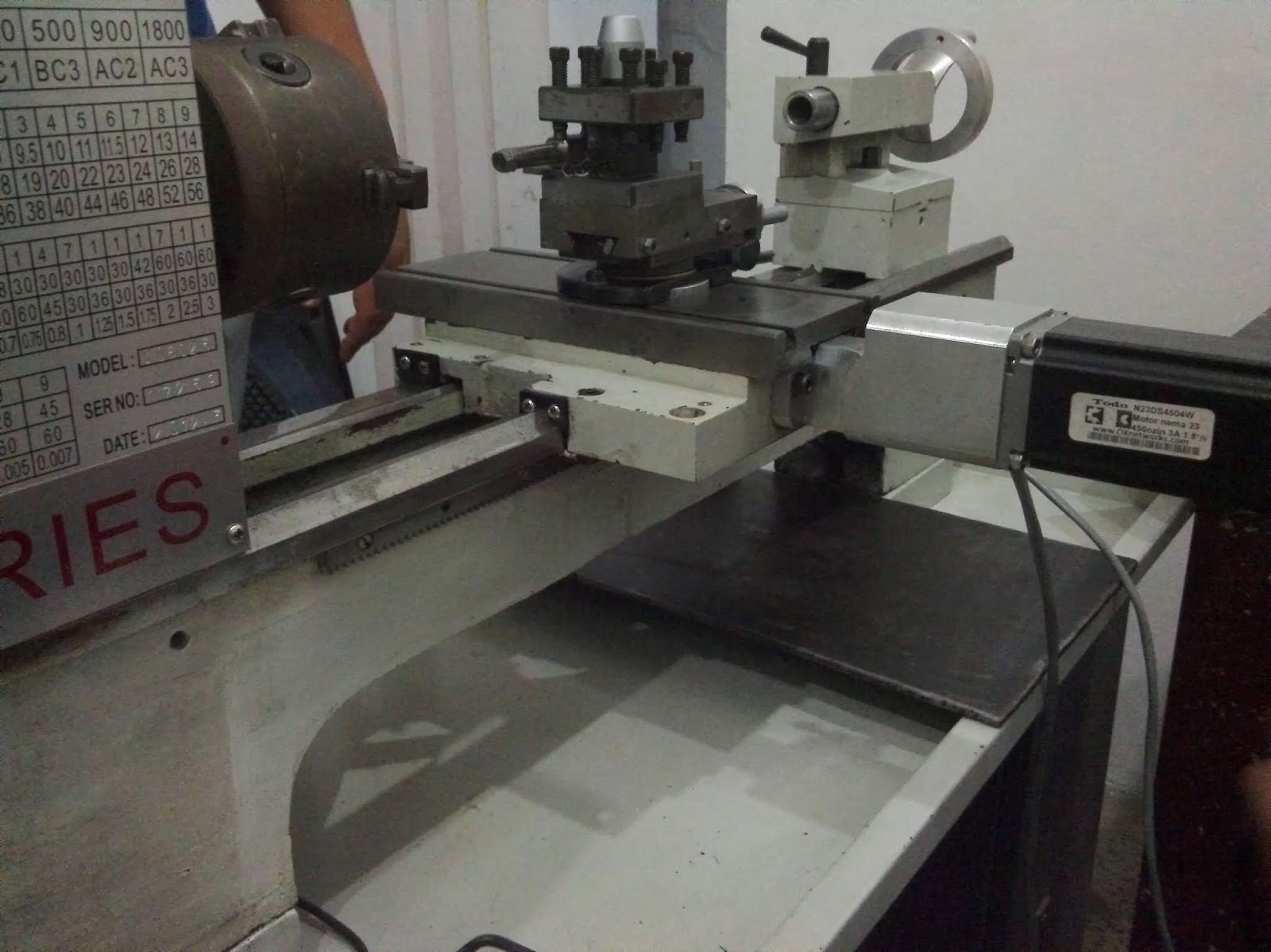 iFORCE.MX // Ingeniería para todos: Conversión de torno convencional a ...