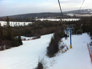 PeacEzine: Skiing at Worsley, Alberta