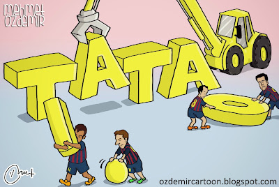 Mehmet Ozdemir | Football Cartoon: "Tito" out, "Tata" in