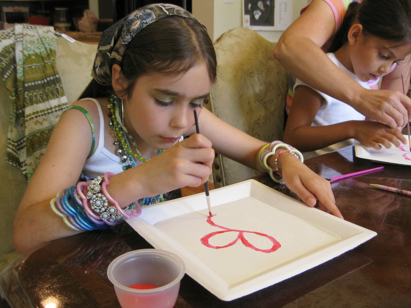 Solagratiamom: Year 2 Week 6 - Fresco and Perspective Art Projects