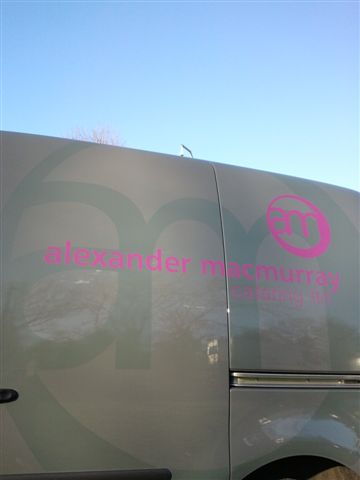 The Green I Signs Blog: VW Caddy van graphics & signwriting for ...