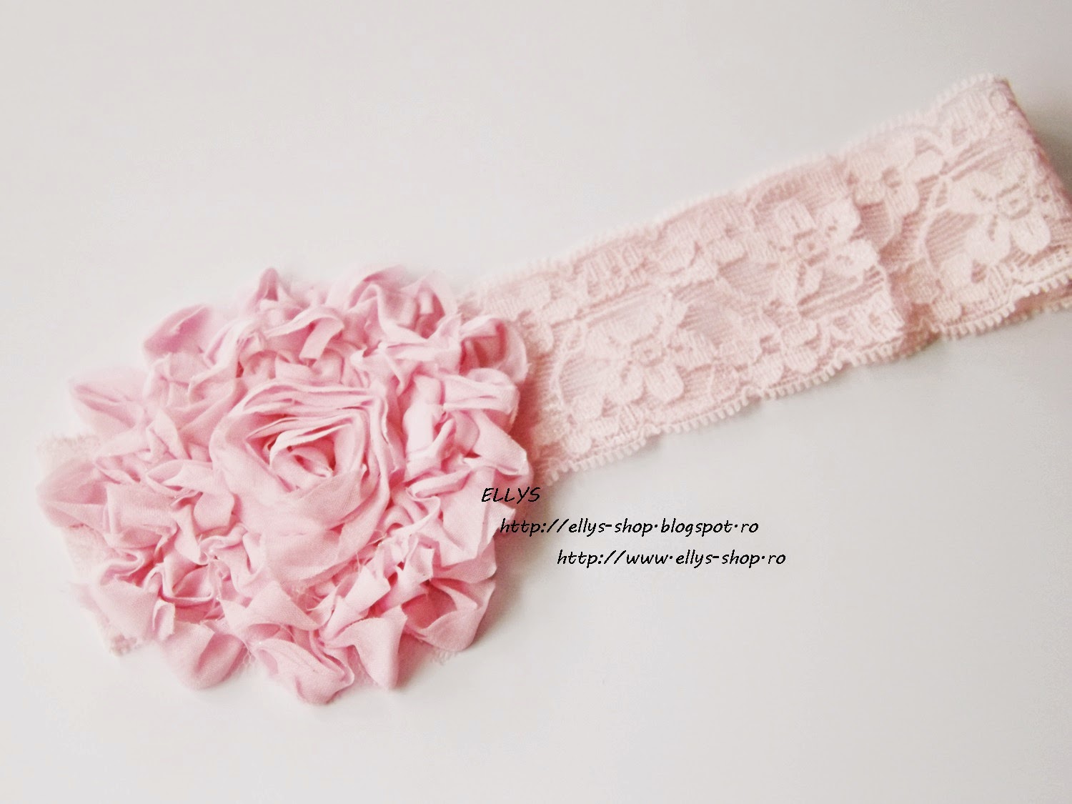 Ellys Shop: Bentita roz deschis pentru bebe