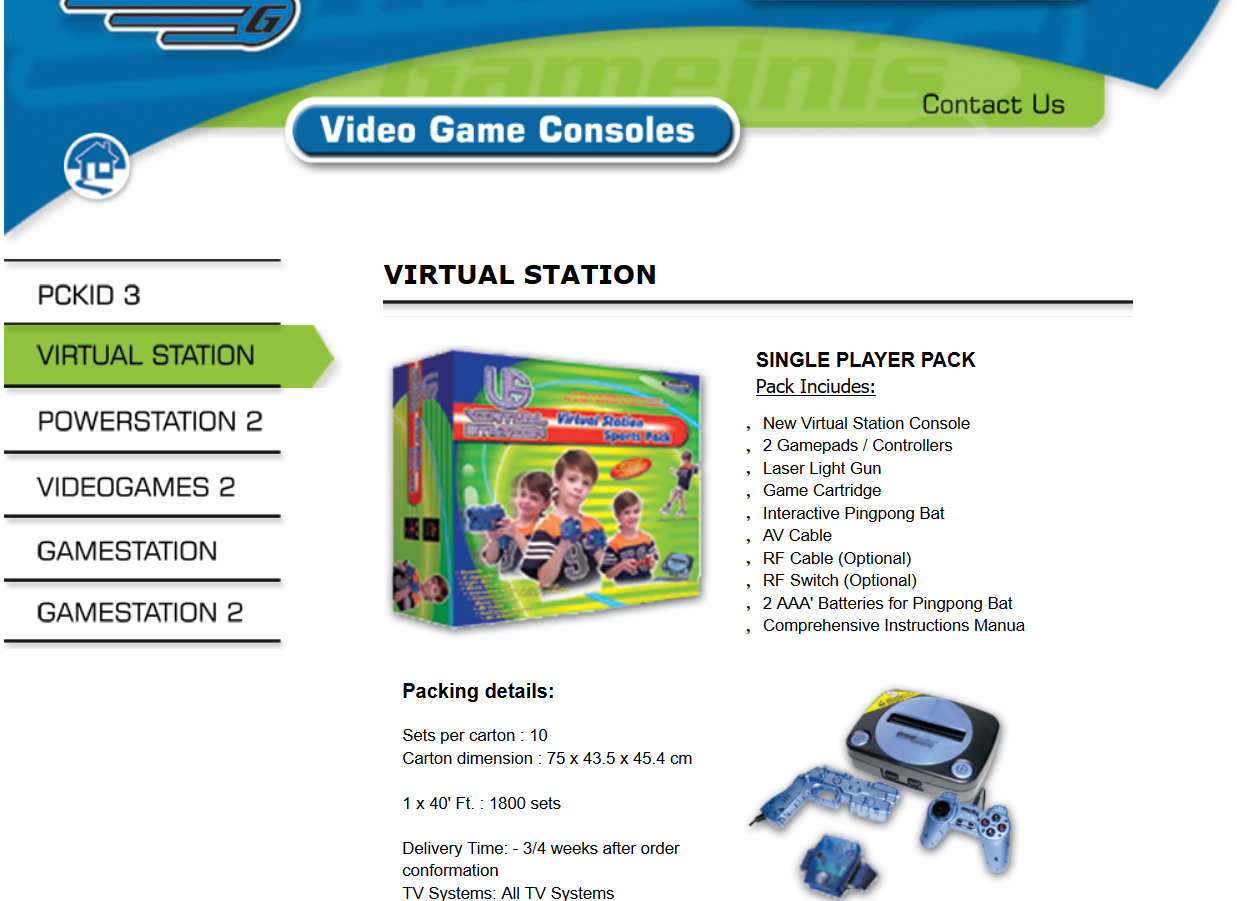 ZC-Infinity Reviews: Knockoff Console Corner: Virtual Station Interactive
