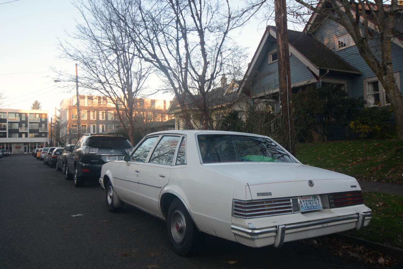 OLD PARKED CARS.: 1978 Pontiac LeMans.