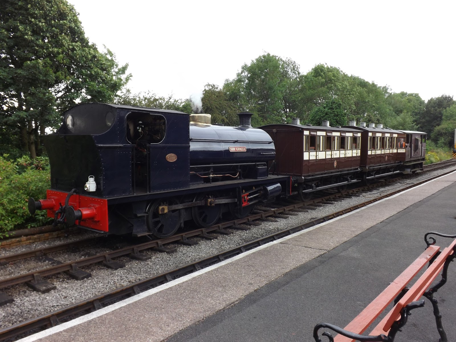 Sam's World: "Sir Gomer" - The Foxfield Adventure...