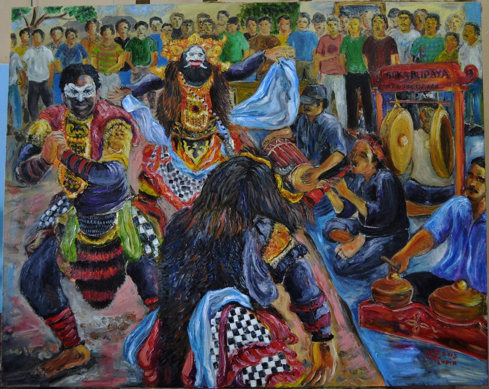 Galeri Lukis Rachman Effendy: Jaranan Buto