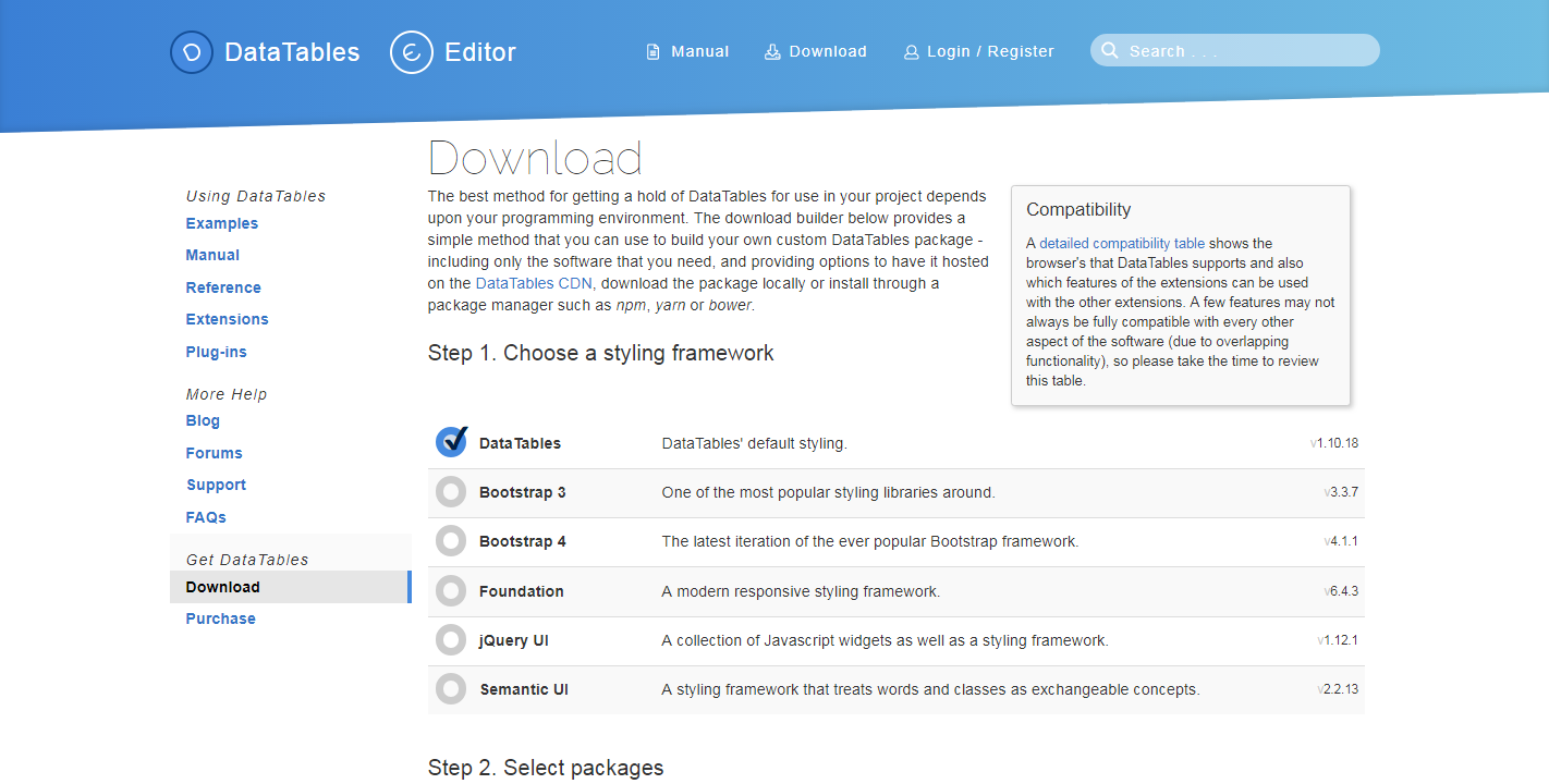 Cara Menggunakan DataTables dengan Mudah - Dunia Programming