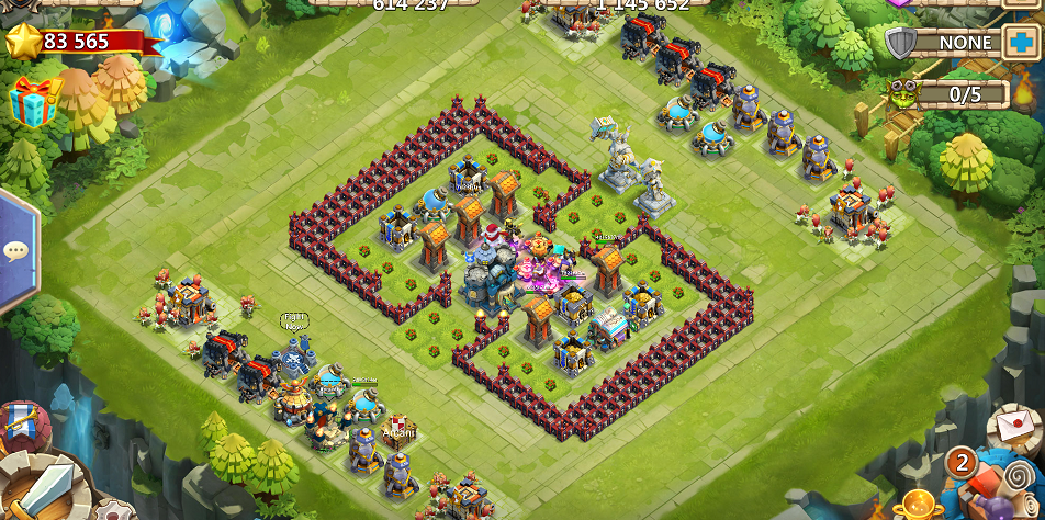 Farmville - Burning Desire's Farm: Castle Clash Base Design - Town Hall 17