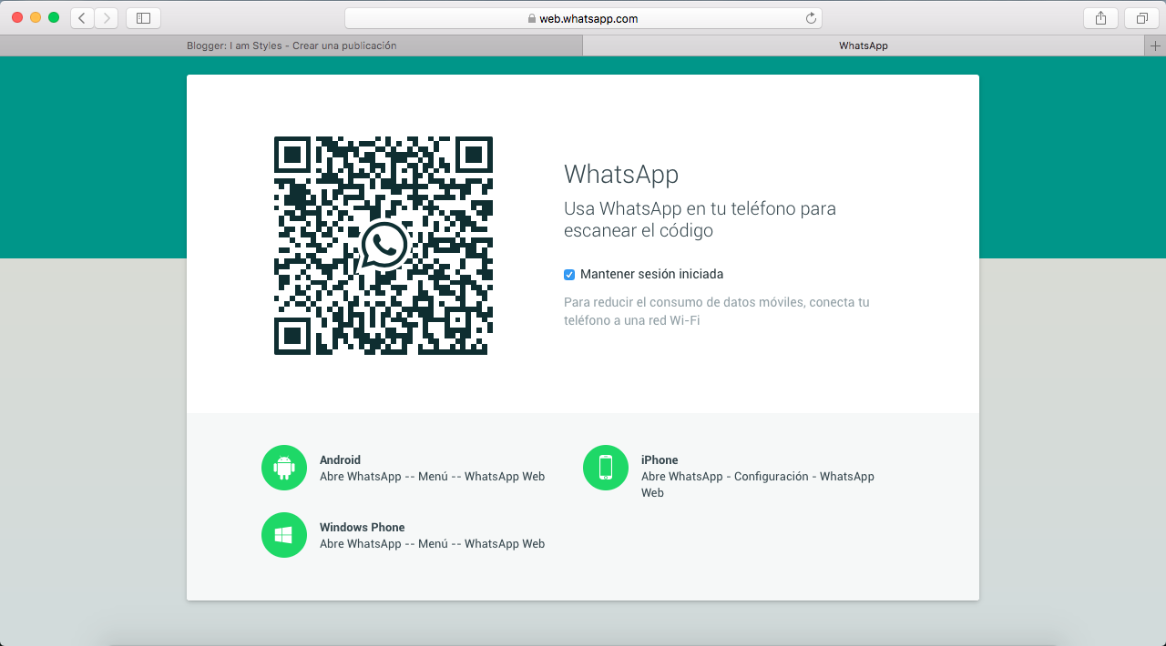 Web whatsapp original - retadvanced