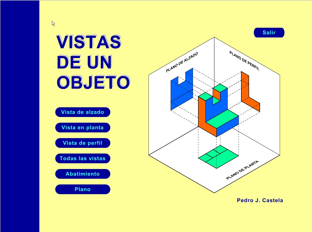 epv: vistas alzado planta perfil