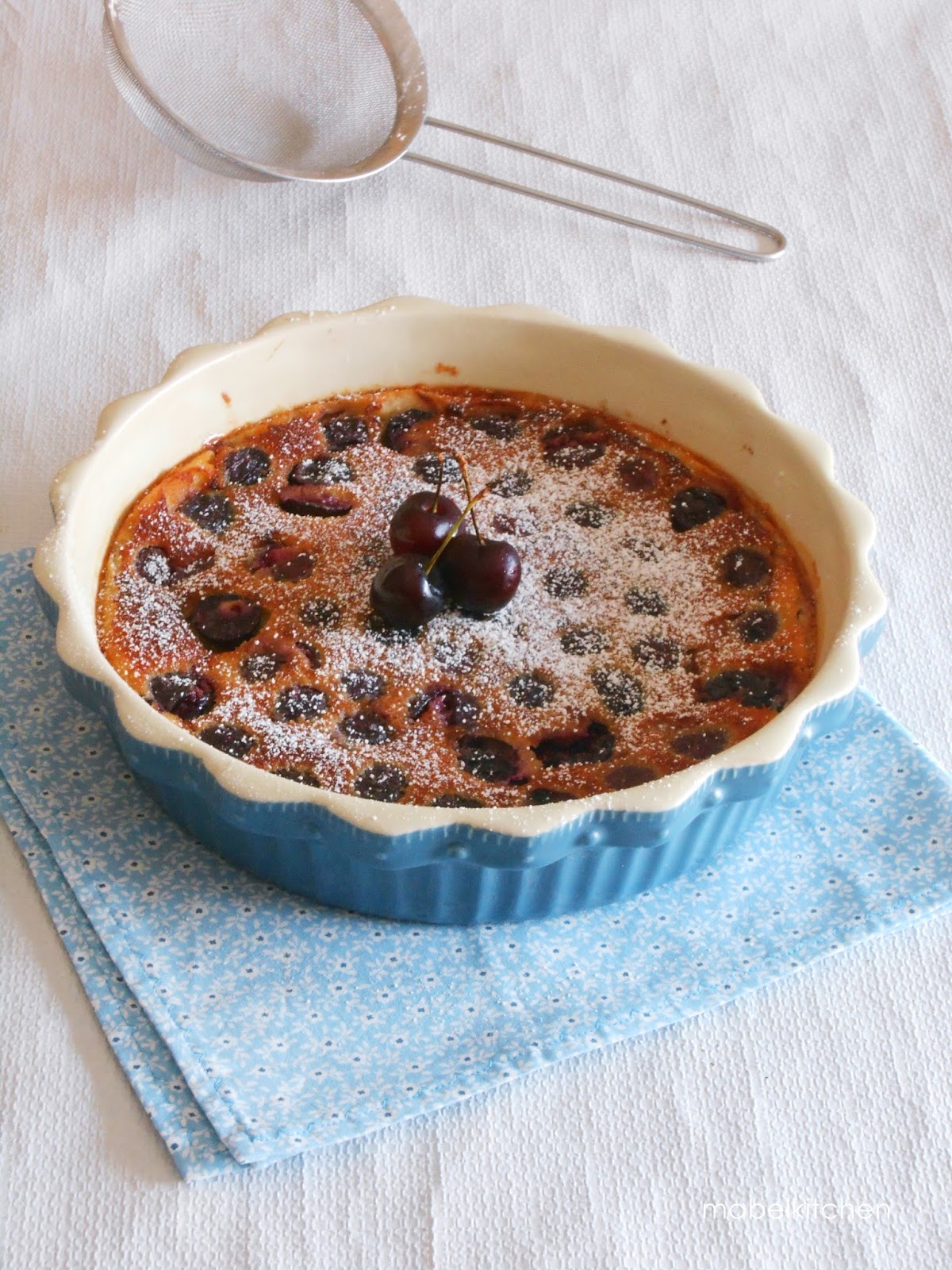 Clafoutis de Cerezas. - Mabel's Kitchen