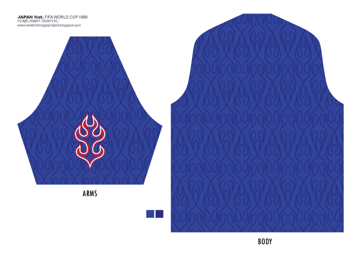 Football teams shirt and kits fan: W.O.P Japan WC 1998 Kits Part 1