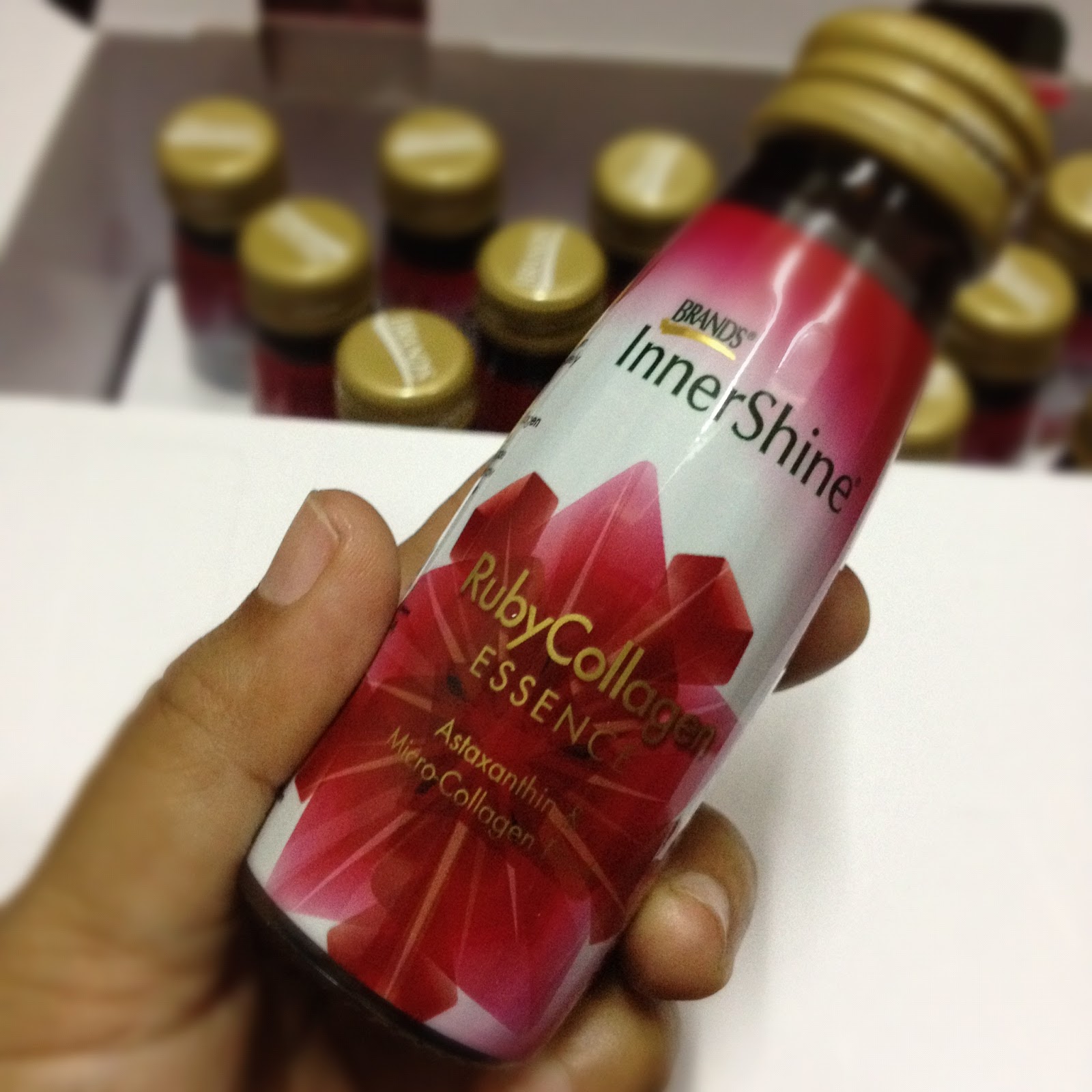 New day...14 day's with InnerShine RubyCollagen Essence ~ by Anis Remli