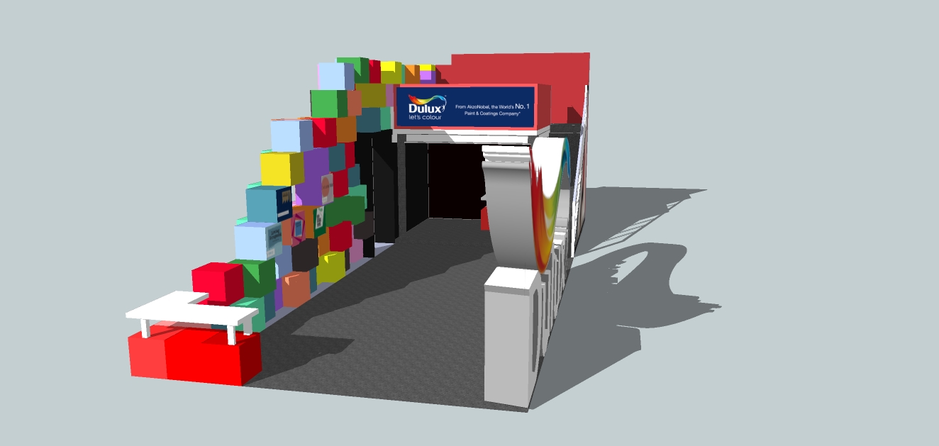 qswitch: Exhibition structure Design by Qswitch