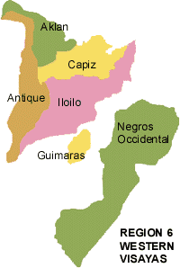 Western Visayas Map