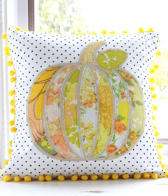 Tutoriales de Patchwork: COJÍN CALABAZA