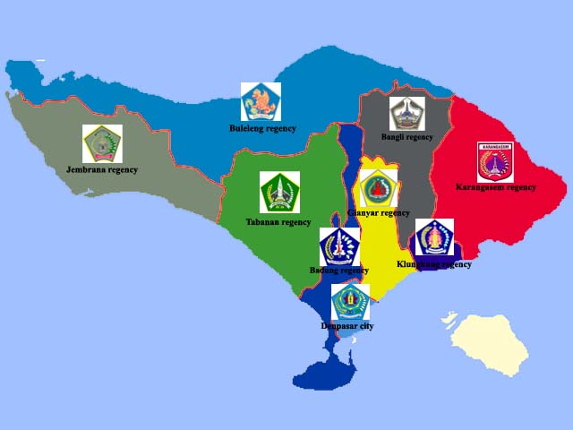 Bali Indonesia: Cities In Bali