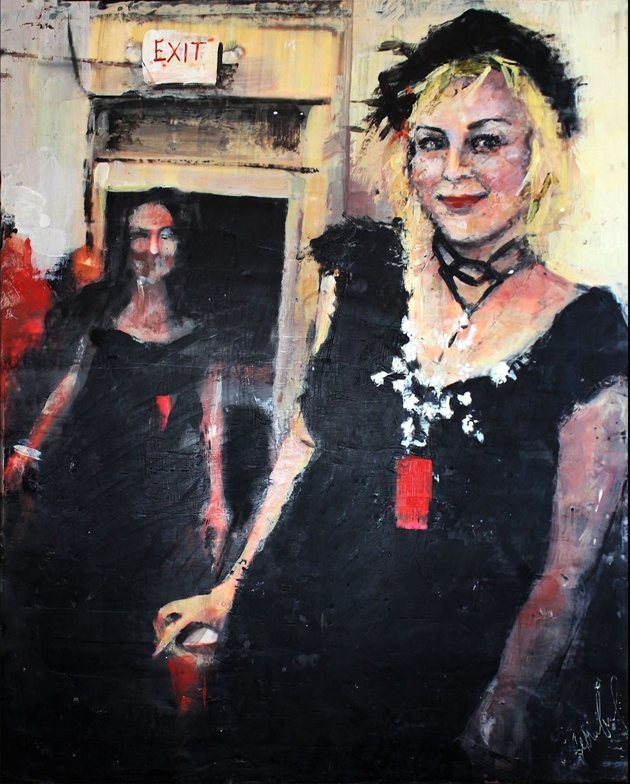 Sandra Sedmak Engel | Abstract Figurative painter | Tutt'Art@ | Pittura ...