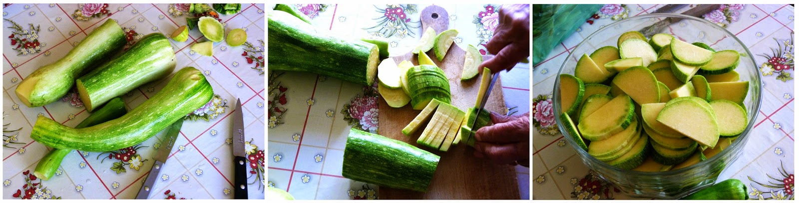 Ma Pignatta: Les fameuses courgettes trompettes