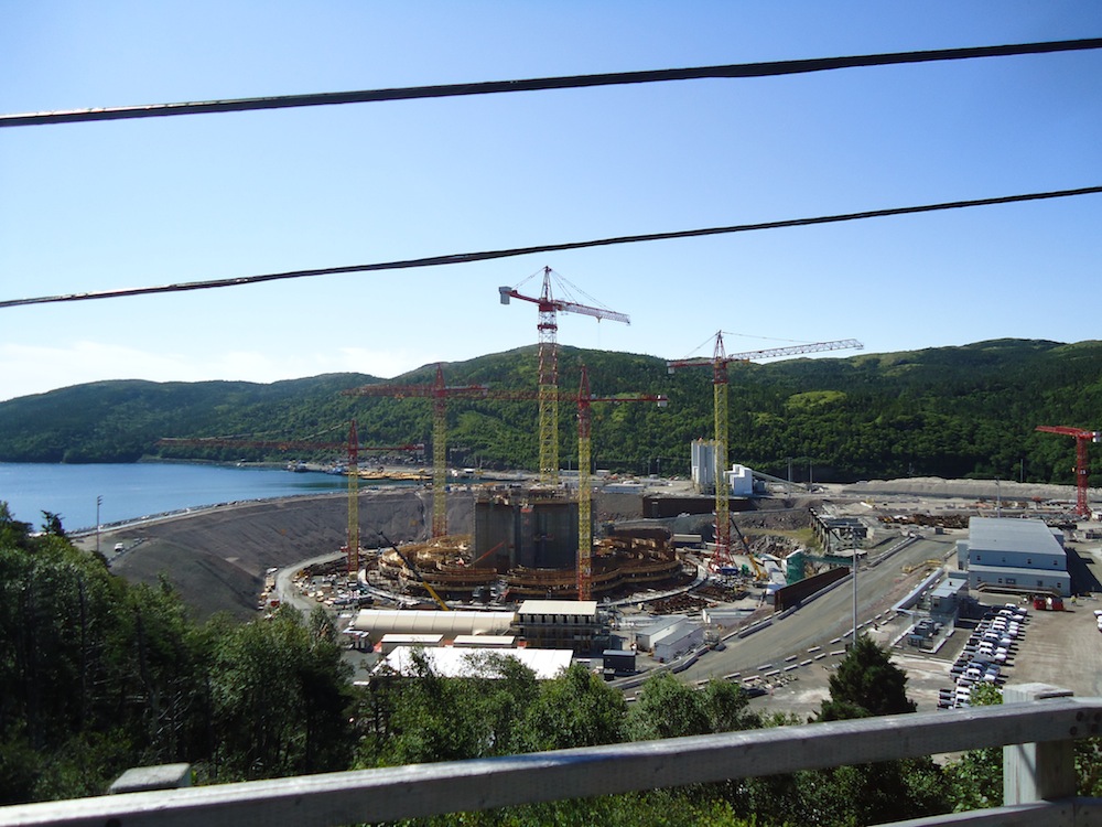 Stacey News: Hebron Off Shore Project at Bull Arm Site