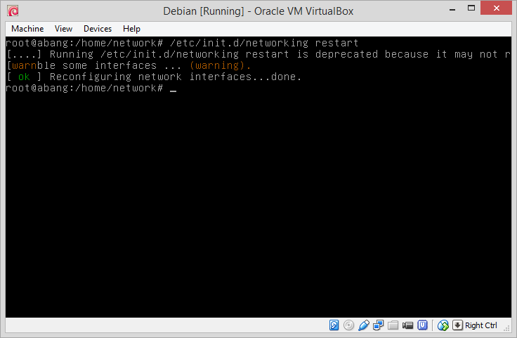Cara Konfigurasi IP Address di Debian 7