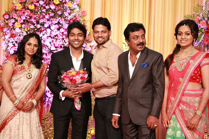 GV Prakash Saindhavi Wedding Reception Photos Gallery
