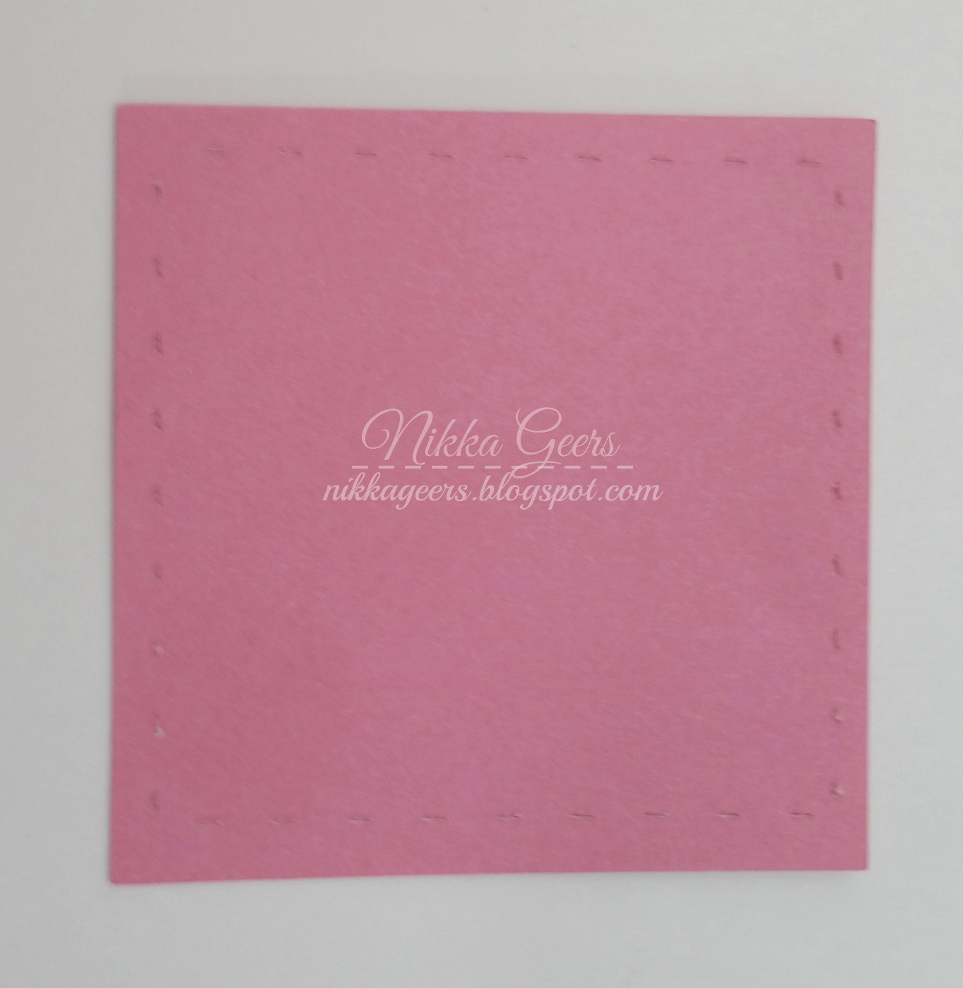 Create your Vision: Cricut Explore Tutorial - Faux Stitching