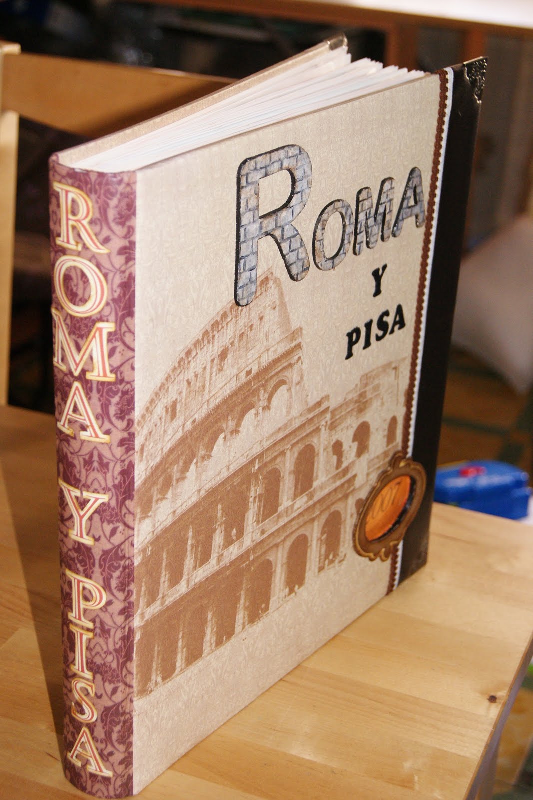 Lady scrapy: Album de Roma 2ª parte.