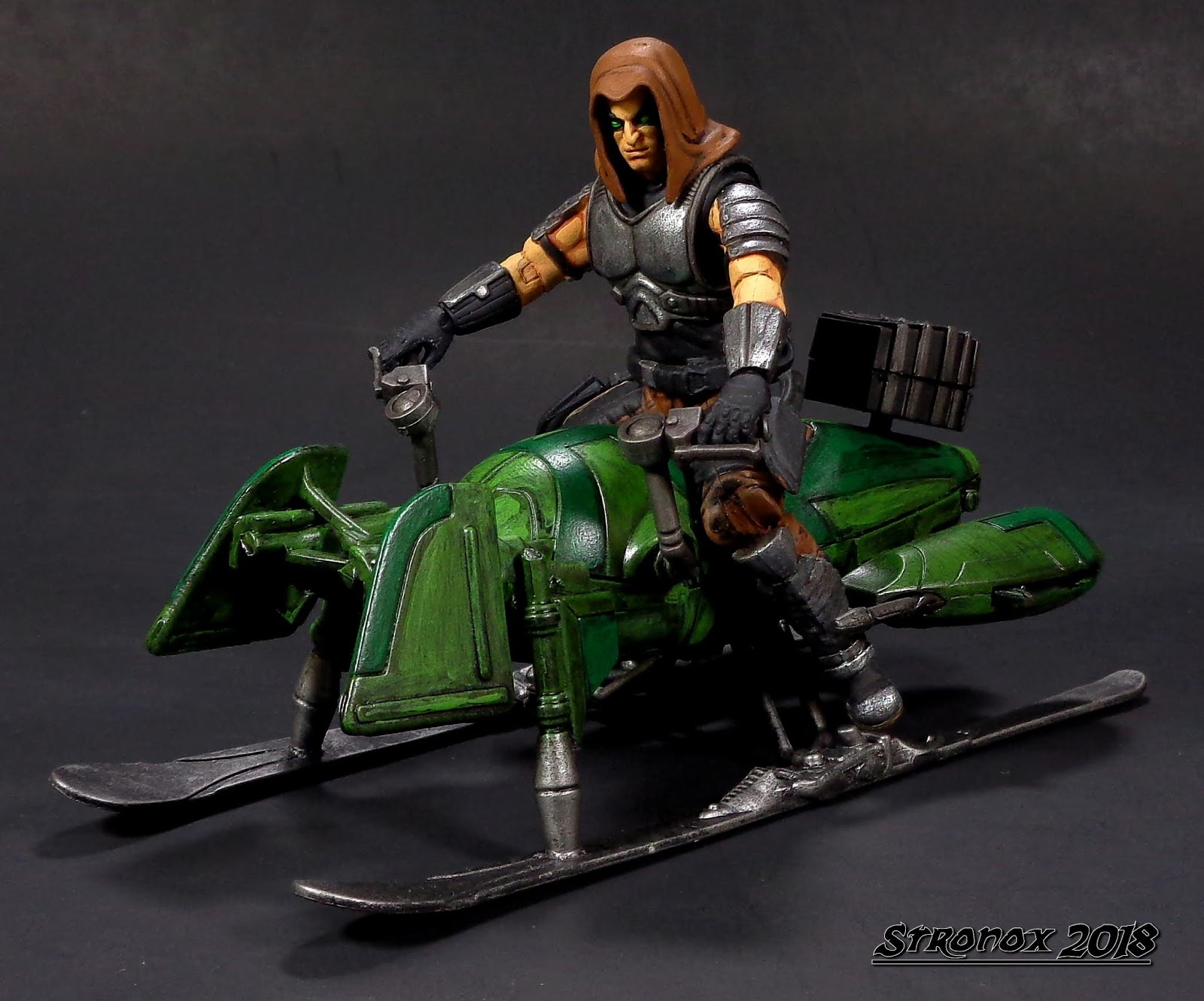 Stronox Custom Figures: GI Joe: Zartan with Swamp Skier