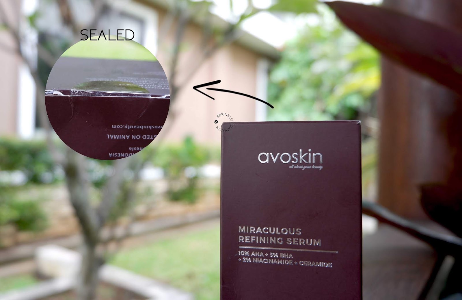 [REVIEW] Avoskin Miraculous Refining Serum - Sprinkle of Rain