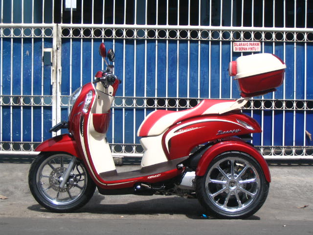 Oracle Modification Concept: HONDA SCOOPY FI RODA TIGA Pesanan Mrs. X ...